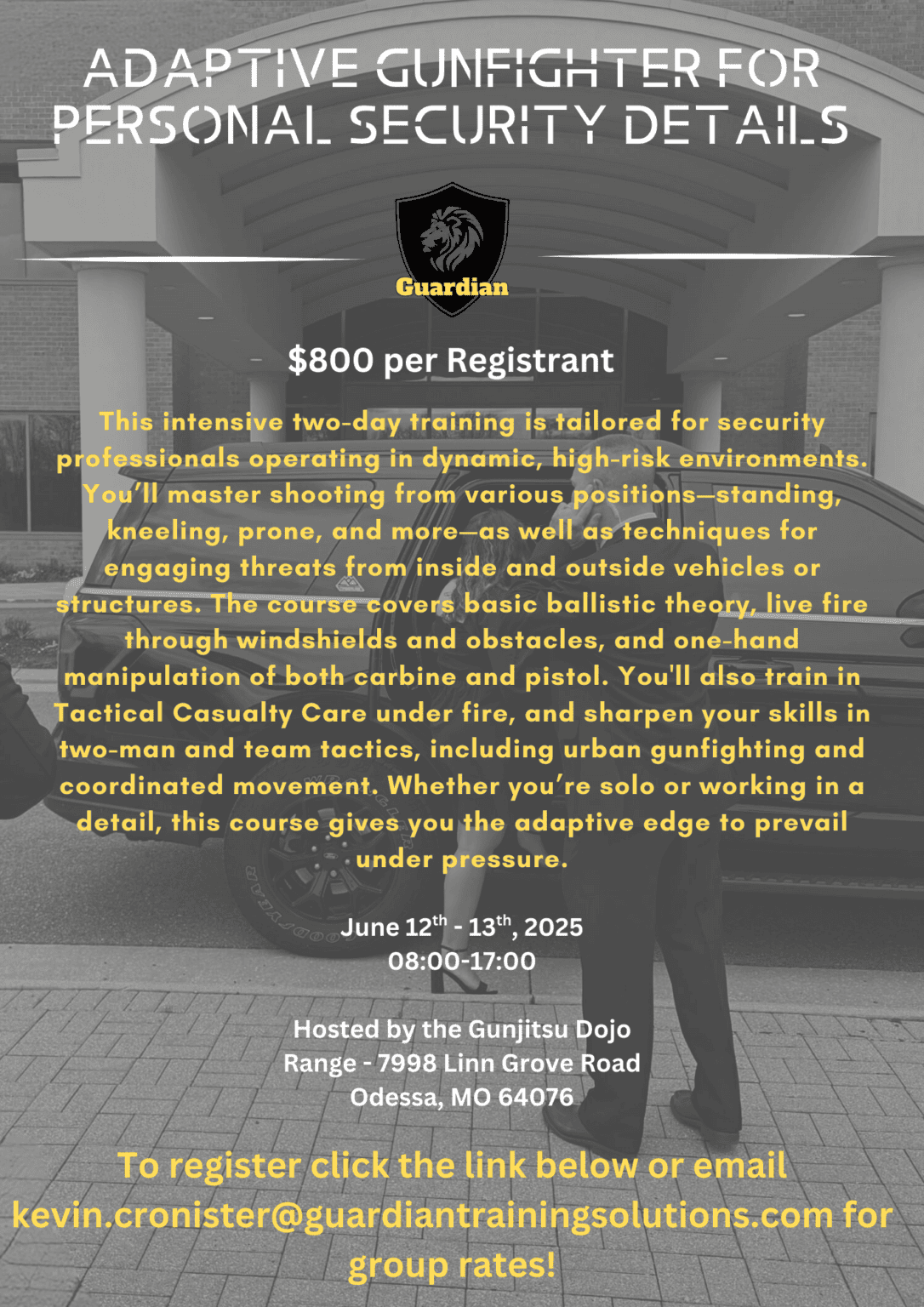 Security Professionals | Guardian Training Solutions